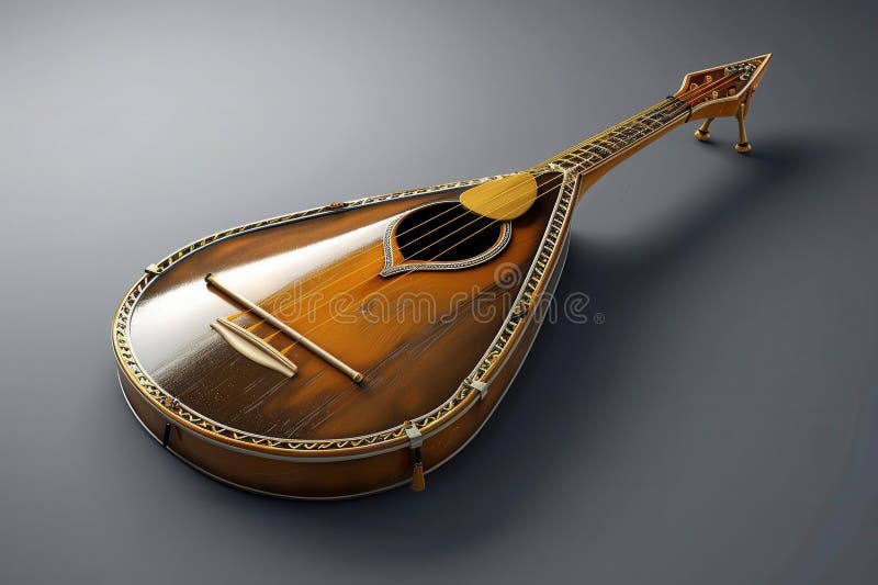 Traditional Russian Balalaika. Cultural Music Instrument Concept Stock ...