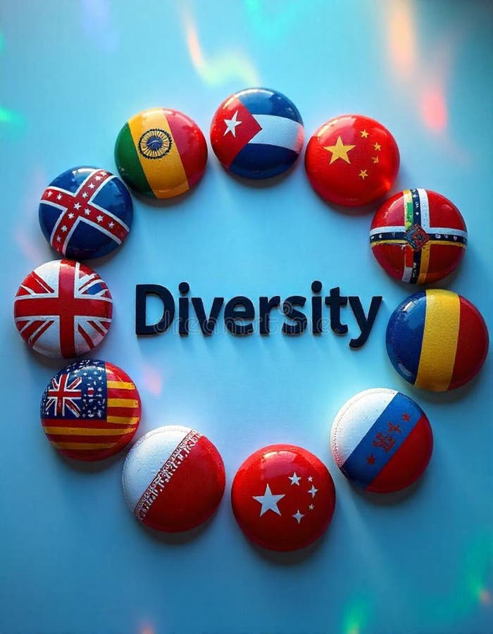 Diversity, Unity, and Cultural Inclusivity Stock Illustration ...