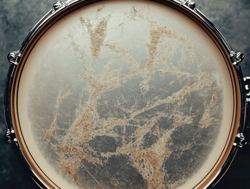 Rusted Drum Head stock photo. Image of close, wear, equipment - 389341680