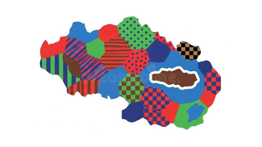 Colorful Austria Map Stock Illustrations – 584 Colorful Austria Map ...