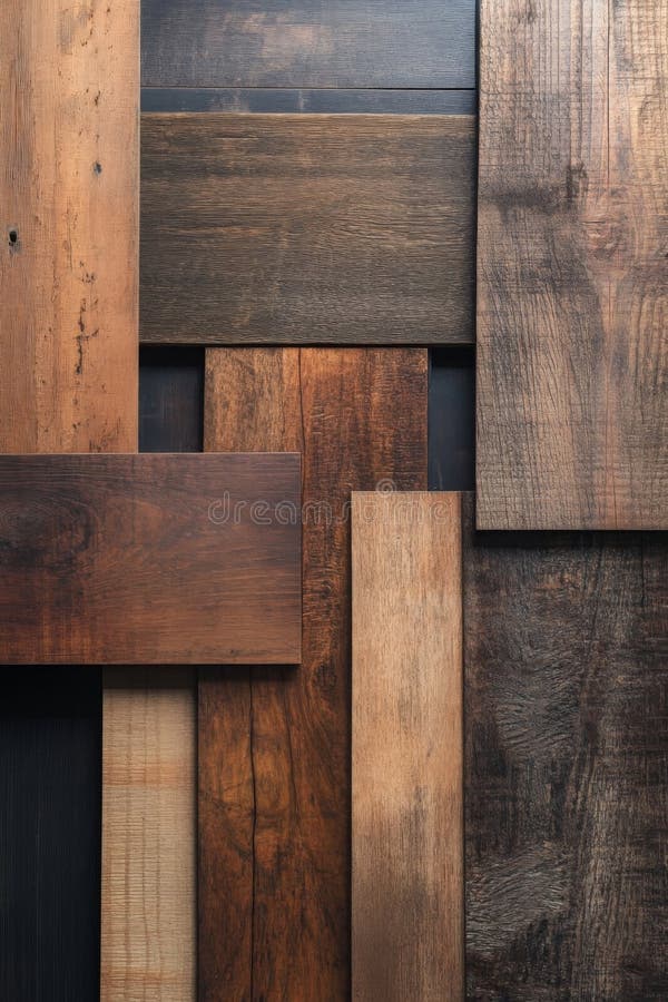 Artistic Cladding Board Display Stock Illustration - Illustration of ...