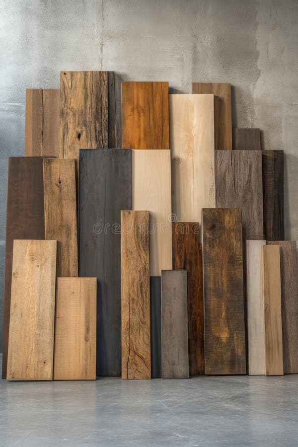 Artistic Cladding Board Display Stock Illustration - Illustration of ...