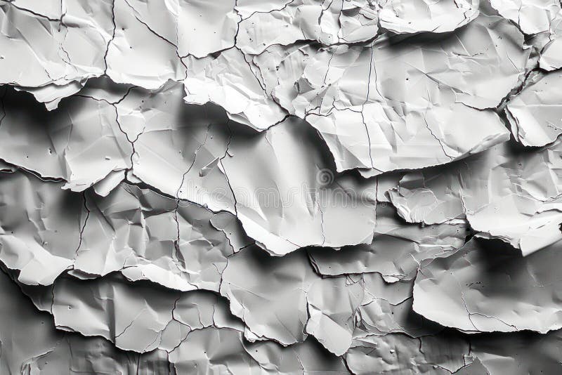 Crushed Paper Texture Overlay for Design and Art Projects Stock ...