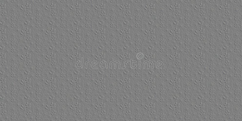 Subtle Gray Floral Pattern with Embossed Texture for Elegant ...