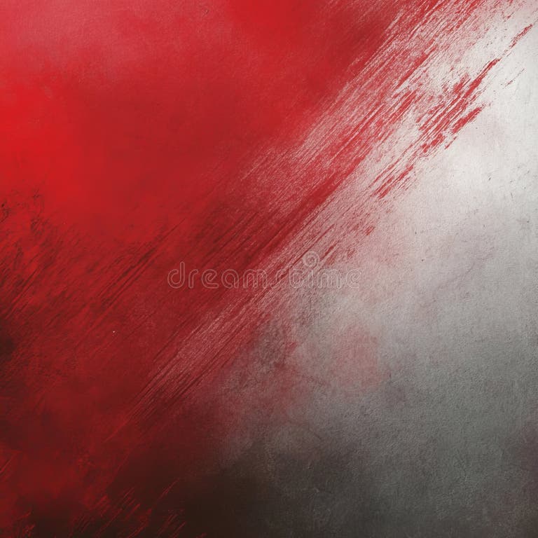 Dramatic Red and Gray Brushstroke Texture with Gradient Effect Stock ...
