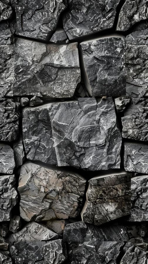 Enduring Strength. Granite Texture Concept Stock Illustration ...