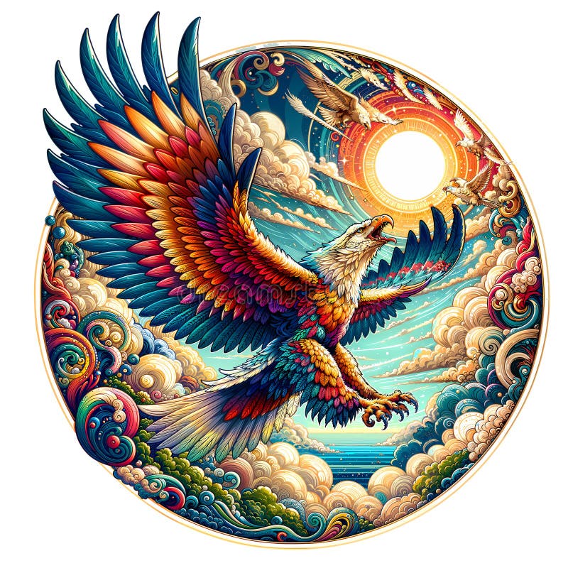 Eagle Sun Stock Illustrations – 4,099 Eagle Sun Stock Illustrations ...