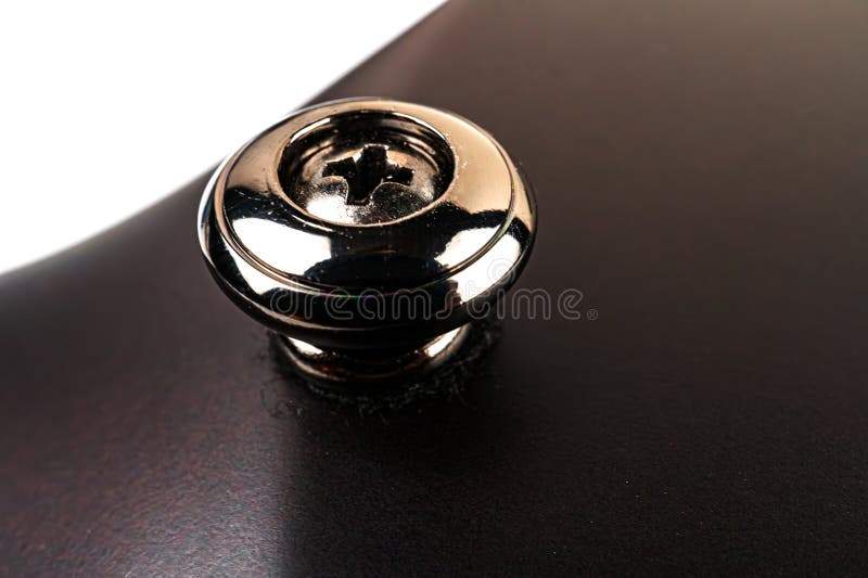 Image Features an Elegant, Luxurious Silver Button with a Diamond ...