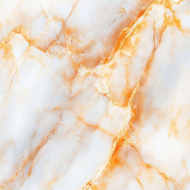 Elegant Orange Veined Marble Texture with Smooth Patterns and Natural ...
