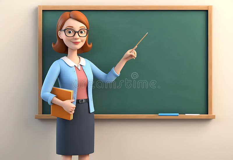 Friendly Cartoon Teacher Stock Illustrations – 3,380 Friendly Cartoon ...