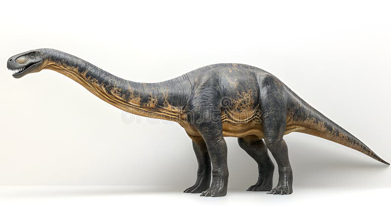 Full Body Prehistoric Brachiosaurus Stock Illustrations – 21 Full Body ...