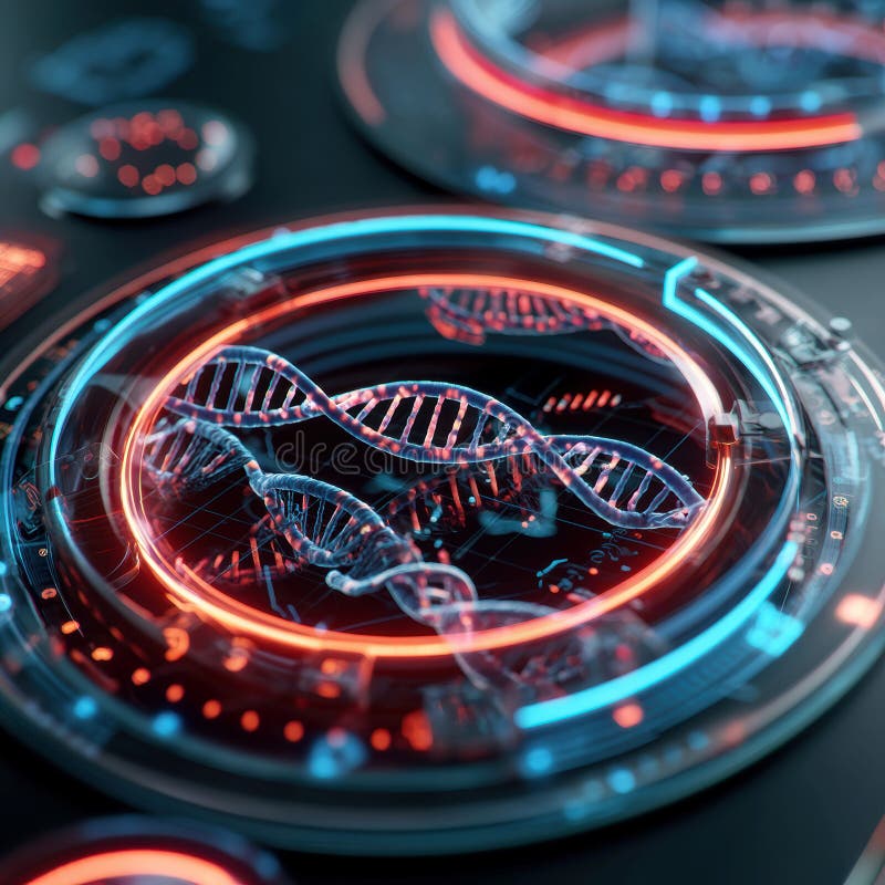 This Image Features a Futuristic Control Panel, Evoking Advanced ...