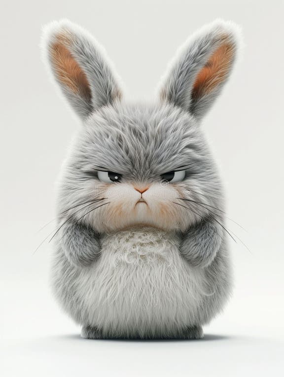 Angry Standing Rabbit Stock Illustrations – 86 Angry Standing Rabbit ...