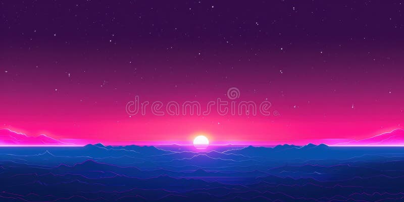 Nostalgic 90s Aesthetic Wallpaper. High-detailed Plain Background Stock ...