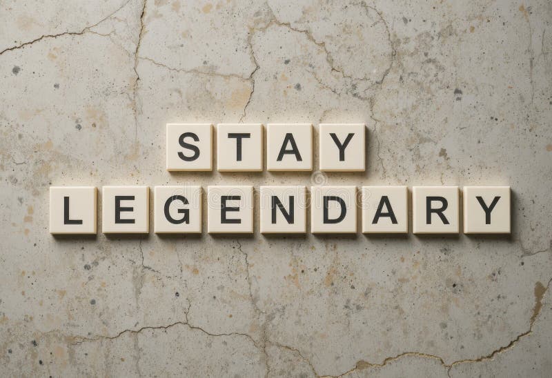 Legendary Inspirational Message Stock Illustrations – 16 Legendary ...