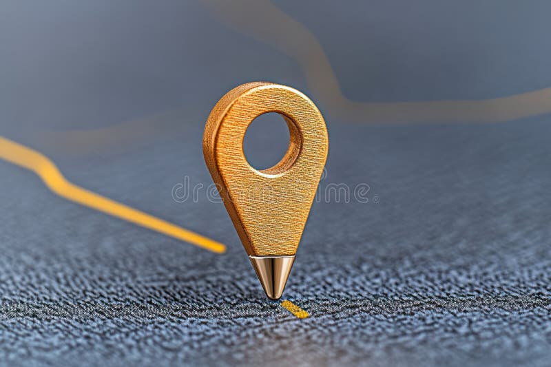 Location Pin Sticker Symbol on Map Background Stock Illustration ...