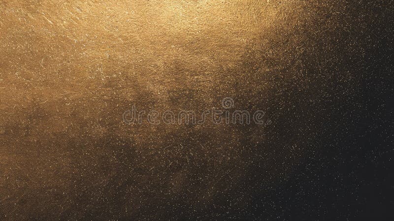 Lustrous Gold Metallic Textured Surface Paired with Dark Gradient ...