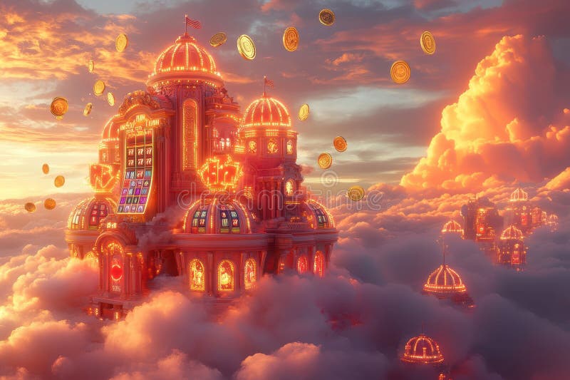 Image Features a Magical Palace with Multiple Domes and Towers ...