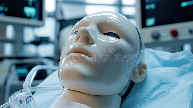 Medical Mannequin for Emergency Response Simulation Training Stock ...