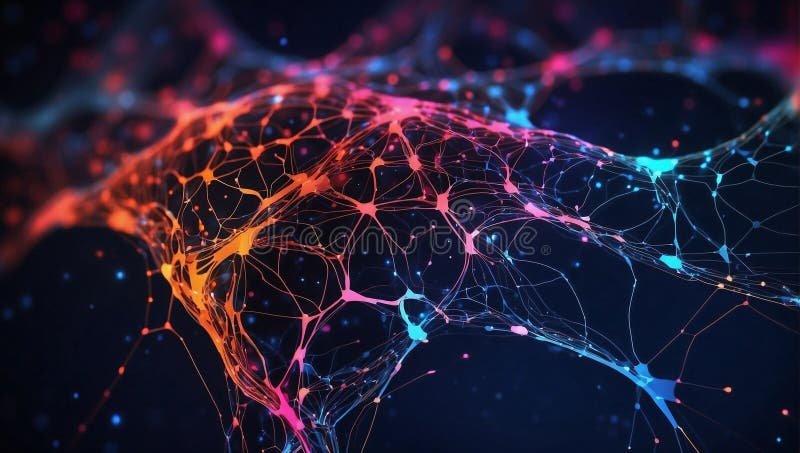 Neural Abstract Patterns Background Neuroscience Artificial ...