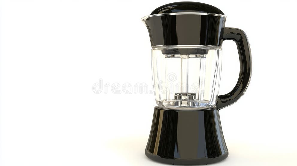 The Image Features a Modern Blender Set Against a Plain White Backdrop ...