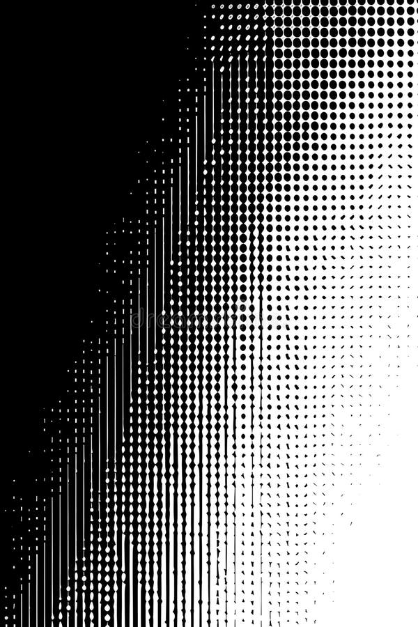 Vertical Speed Line Halftone Pattern Gradually Thinning Out Effect ...