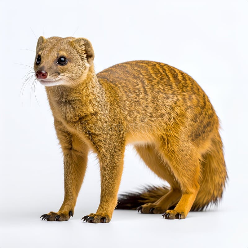 Focused Mongoose Portrait Showcasing Its Curious Expression and ...