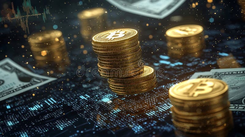 Bitcoin : the Future Money, Very Detailed Light - 16:9 Ratio - Surreal ...