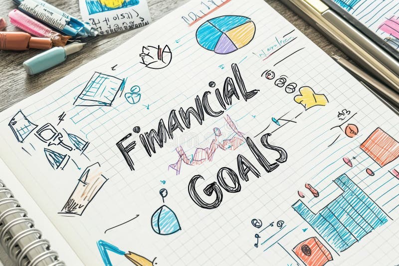 Inspiring Notebook Promoting Financial Goals for Smart Budgeting and ...
