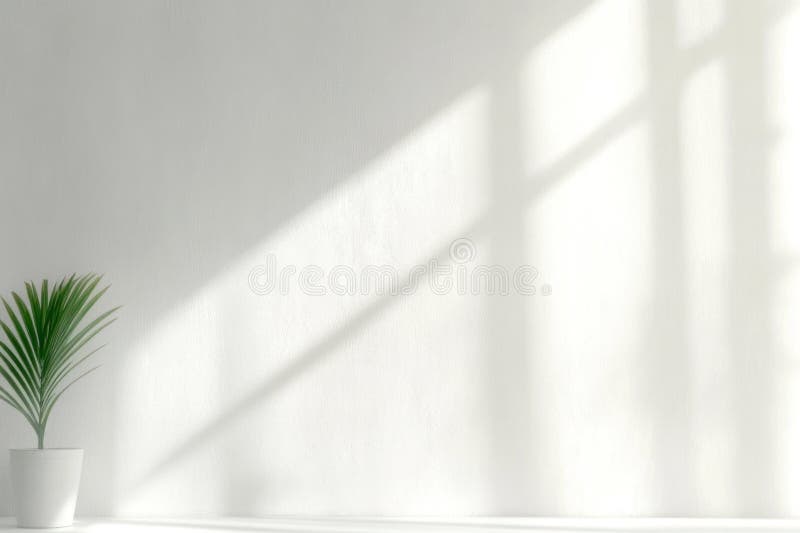 Organic Diagonal Drop Shadow Overlay for Wall Art Presentation and Mock ...