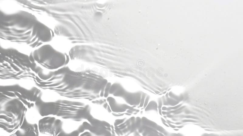 Organic Water Caustic Texture Overlay with Diagonal Shadow and Light on ...