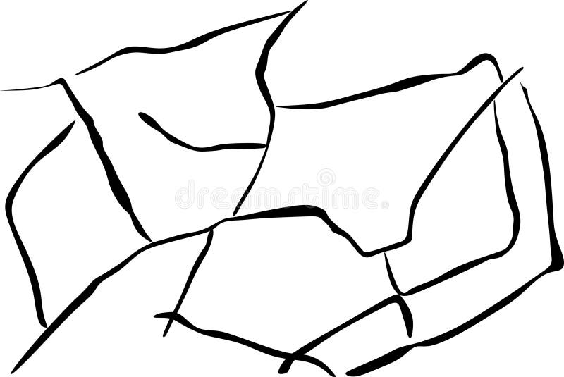 This Vector is in an Abstract Minimalist Style, with Shapes Resembling ...