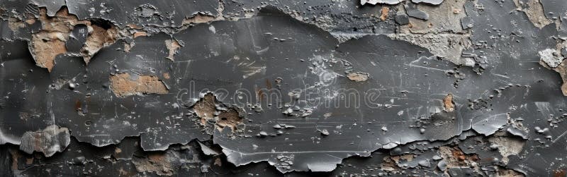 Peeling Grunge Frame on Weathered Concrete Background - Aged Texture ...