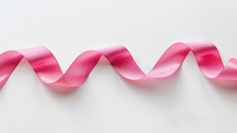 Pink Ribbon Elegantly Curves Background Stock Photos - Free & Royalty ...