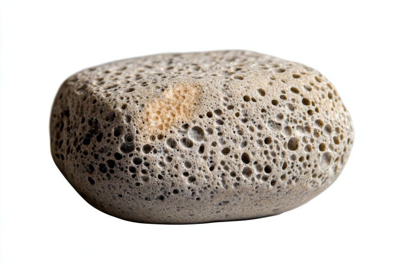 Unique Porous Stone with a Textured Surface. Ideal for Use in Beauty ...