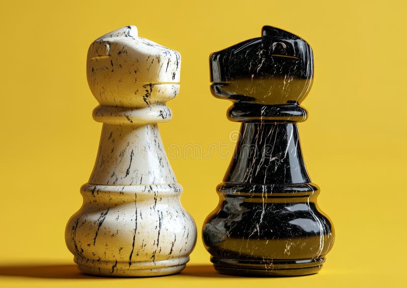 The Image Features a Realistic Knight on a Bright Yellow Background ...