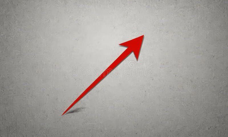 Red Growth Arrow No Background Stock Illustrations – 273 Red Growth ...