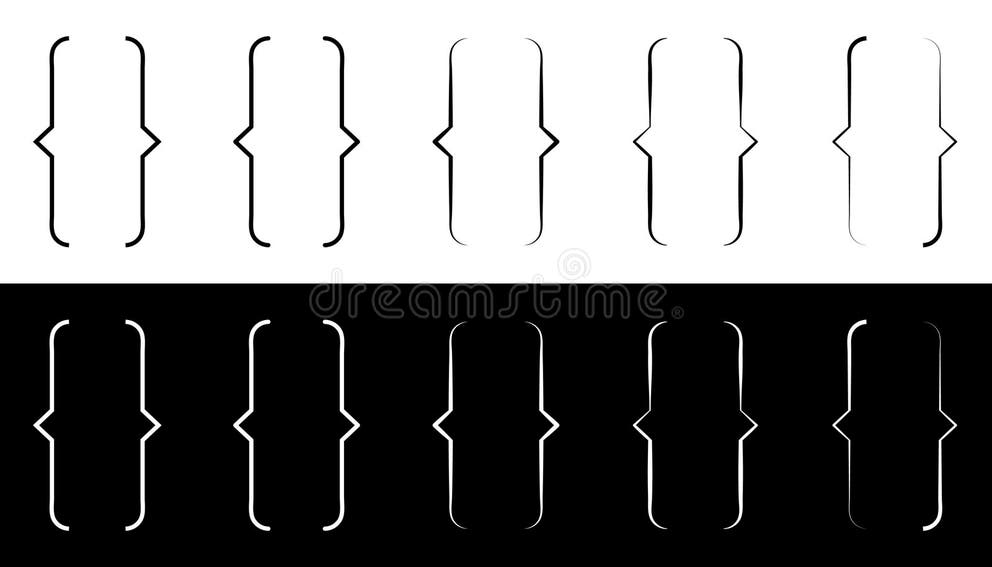Bracket Icon. Simple Sign Symbols Bracket Icon for Infographic ...