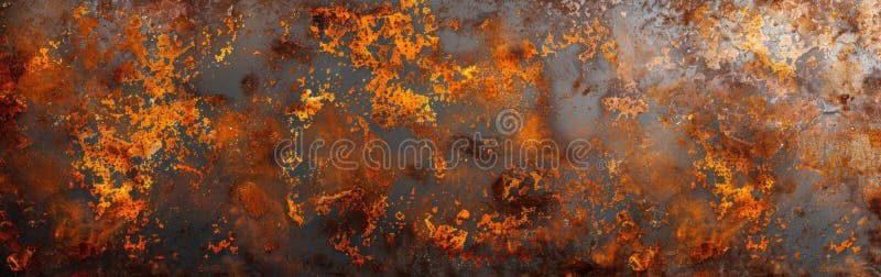 Rusty Orange Grunge Metal and Stone Texture Background for Banner or ...