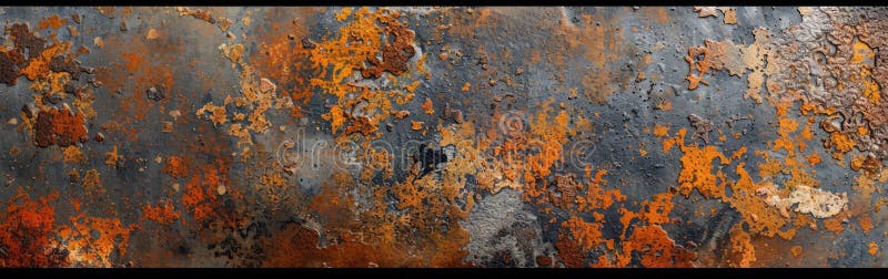 Rusty Orange Grunge Metal and Stone Texture Background for Banner or ...