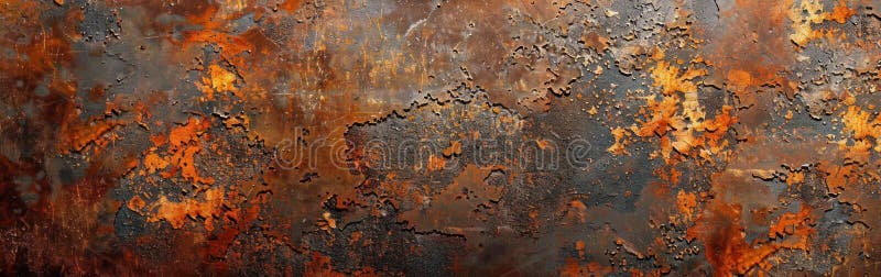 Rusty Orange Grunge Metal and Stone Texture Background for Banner or ...