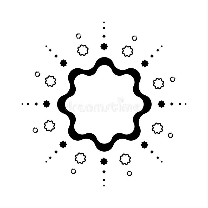 Shining Star Speech Bubbles, Star Message Box, Bursting Promo Star ...