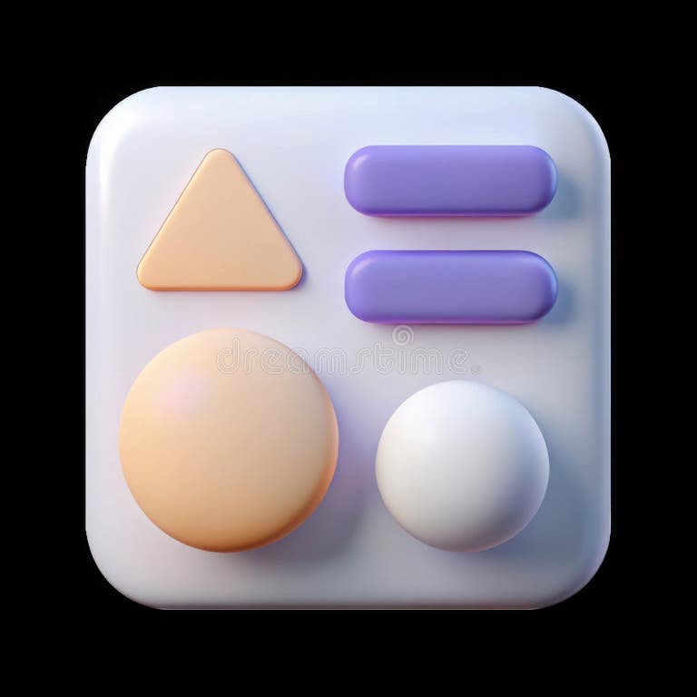 Pastel Shapes App Icon Stock Photos - Free & Royalty-Free Stock Photos ...