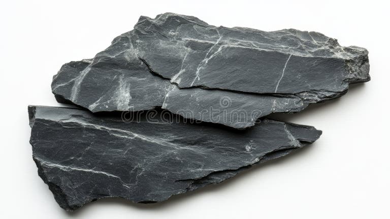 The Image Features a Square Slab of Rock, Viewed from Directly Above ...