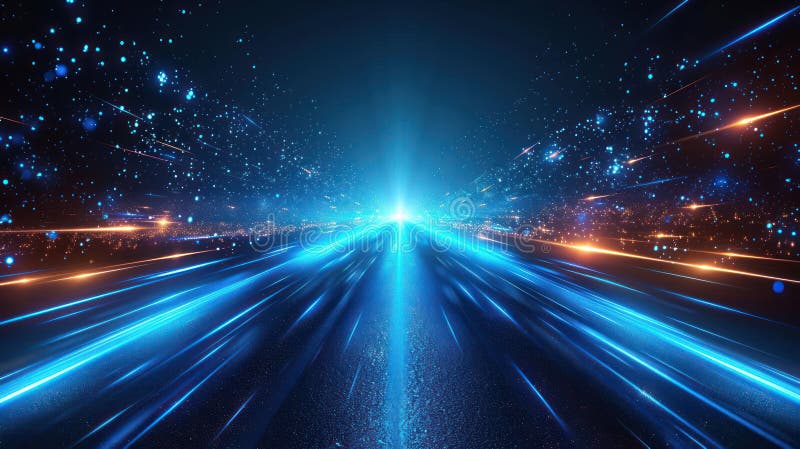 Blue Futuristic Speed Motion Vector Background for Wallpaper and Banner ...