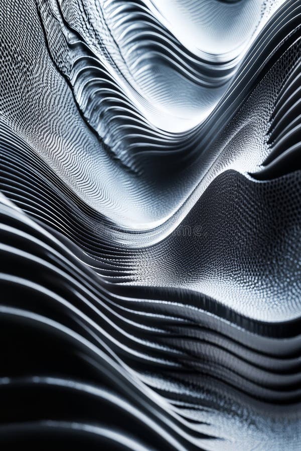 Abstract Sound Wave Representation Stock Illustration - Illustration of ...