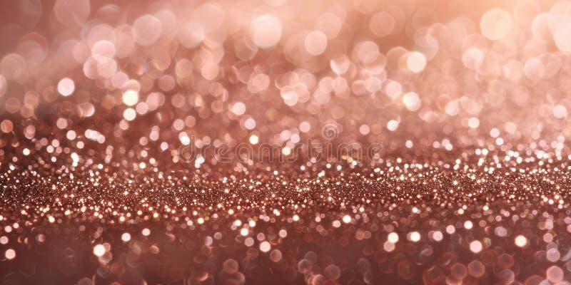 Elegant Rose Gold Glitter Background. Glamorous and Luxurious Concept ...