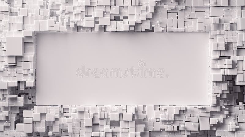 Dimensions of Void: a Contemporary Textured Composition Stock Image ...