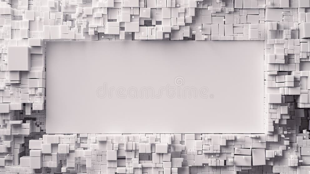 Dimensions of Void: a Contemporary Textured Composition Stock Image ...