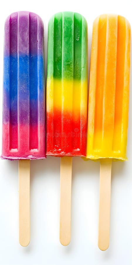 Gradient Popsicles Display Stock Illustrations – 12 Gradient Popsicles ...